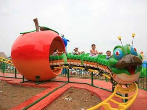 Wacky Worm Roller Coaster for Sale - Beston Kiddie Worm Rides